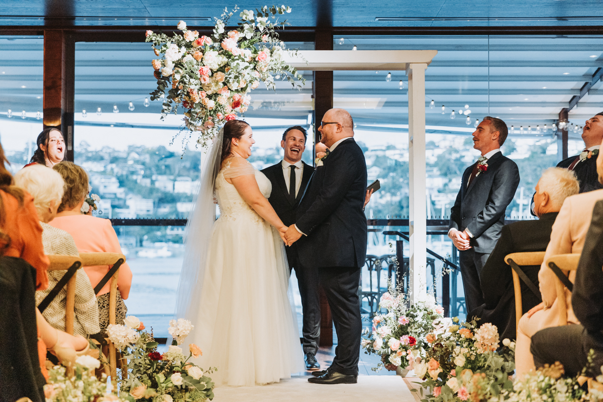 Mosman – Zest Waterfront Venue Wedding - Marry Us Gary