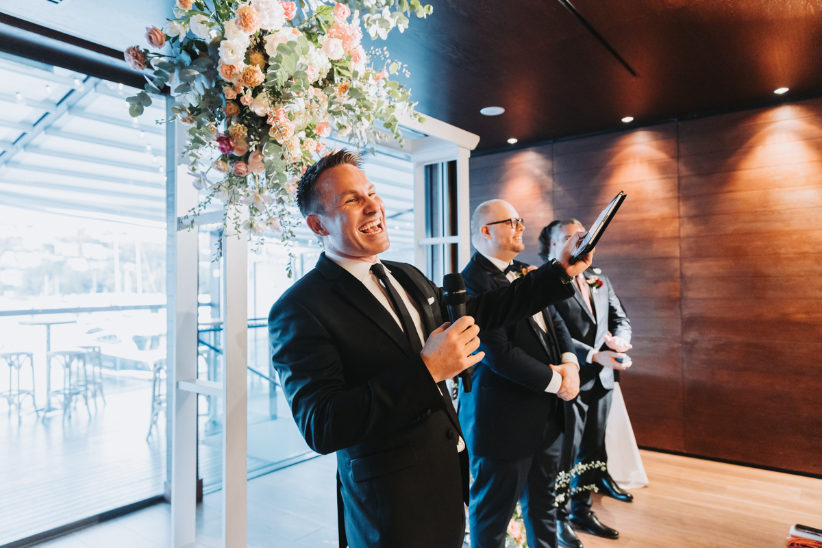 Mosman – Zest Waterfront Venue Wedding - Marry Us Gary